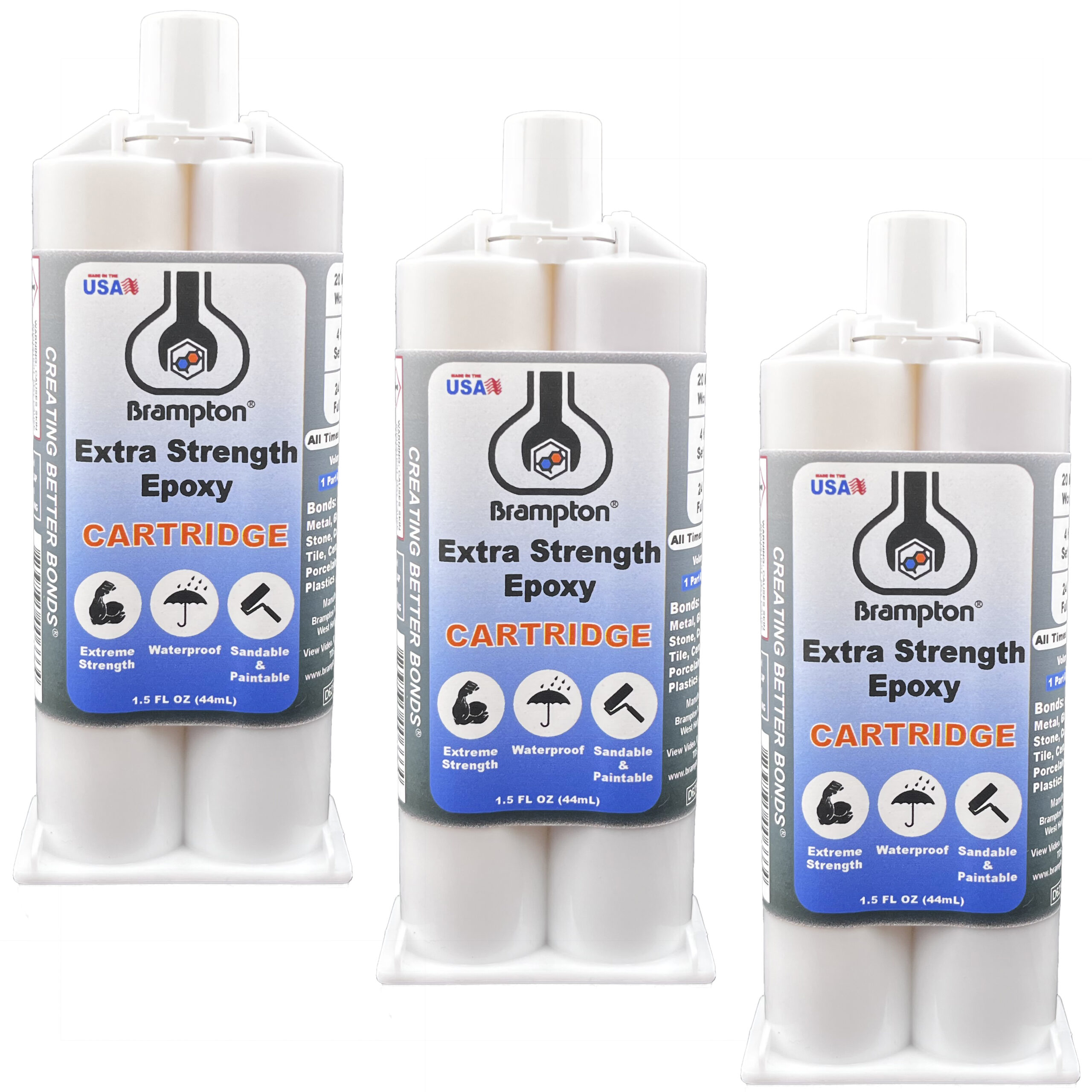 Extra Strength Epoxy Cartridge Bundle - Brampton Technology