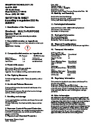 Multi-Purpose Epoxy - Brampton Technology