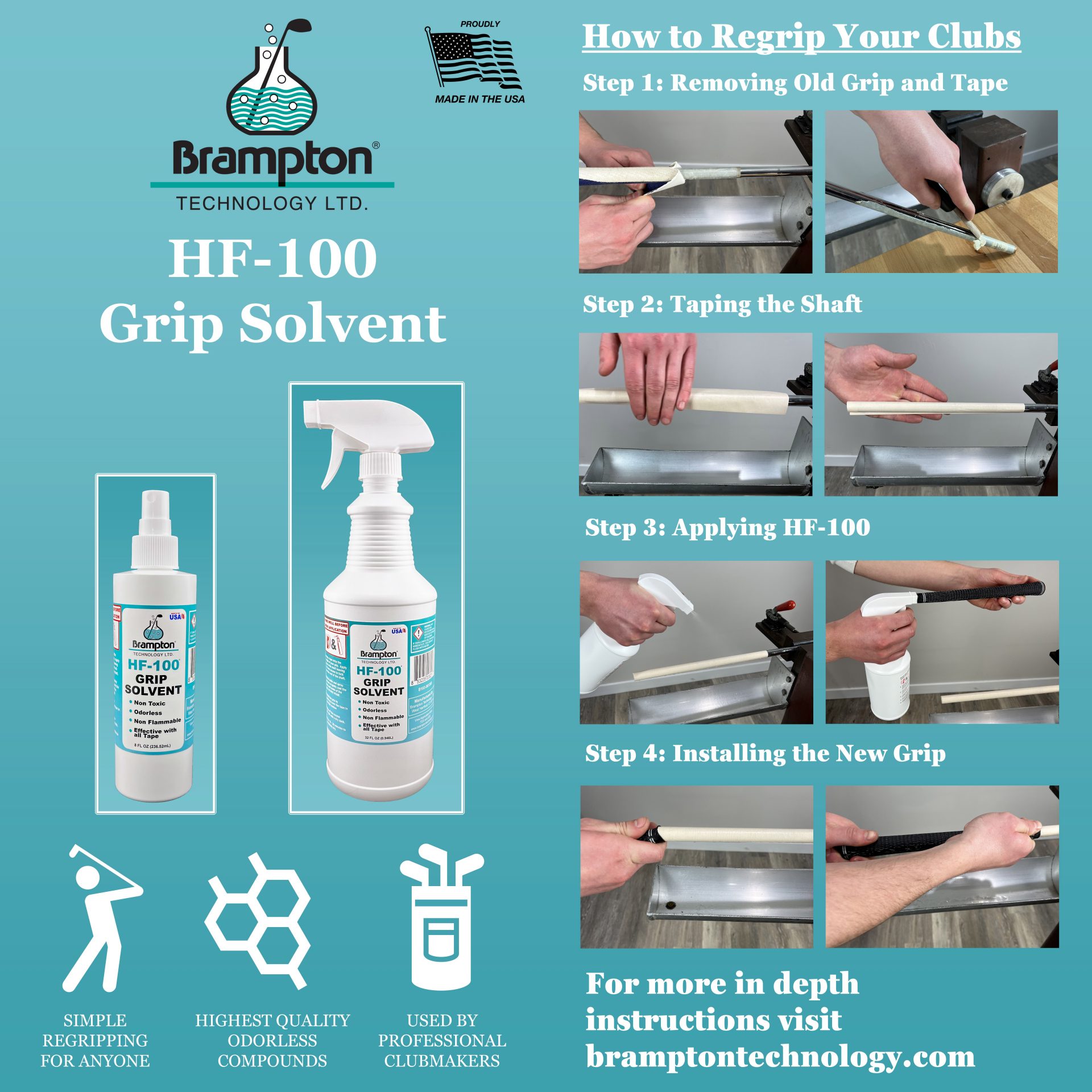 HF-100® Grip Solvent - Brampton Technology