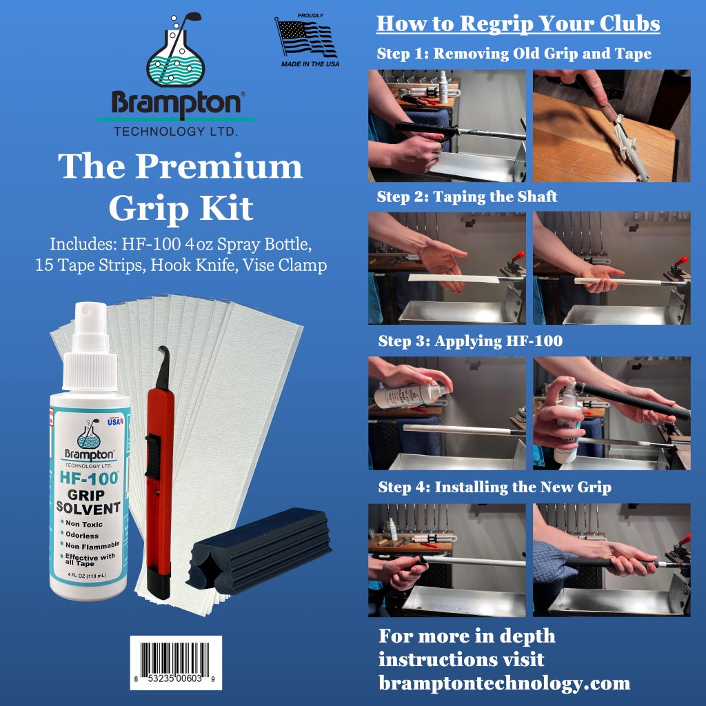 Golf Club Regripping Kits | Brampton Technology
