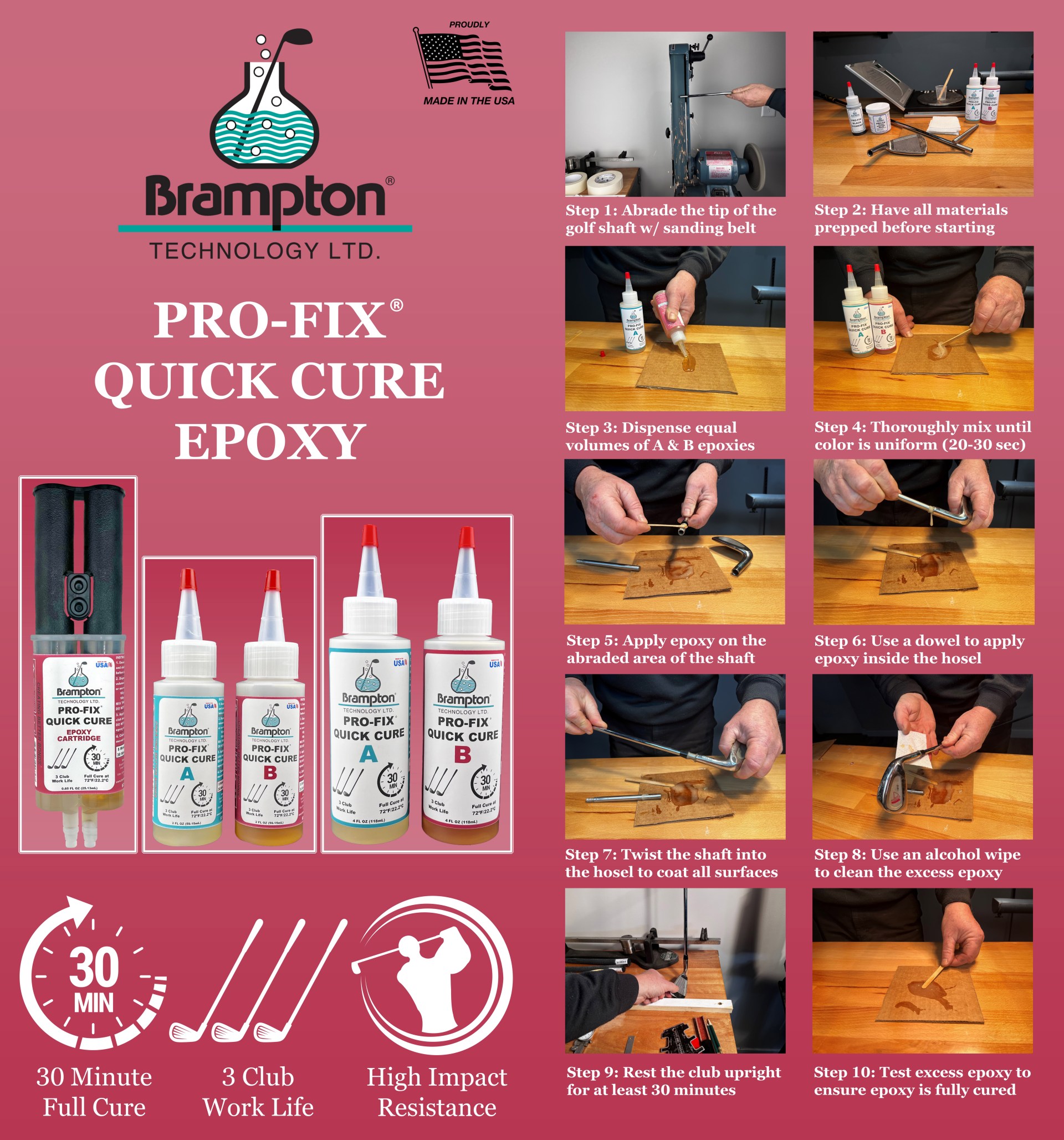 PRO-FIX® Quick Cure Epoxy - Brampton Technology