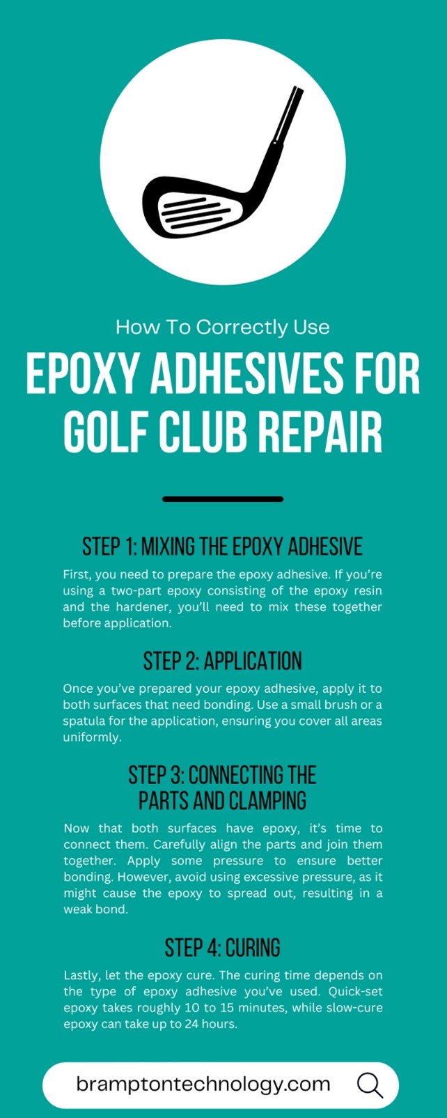 How To Correctly Use Epoxy Adhesives for Golf Club Repair