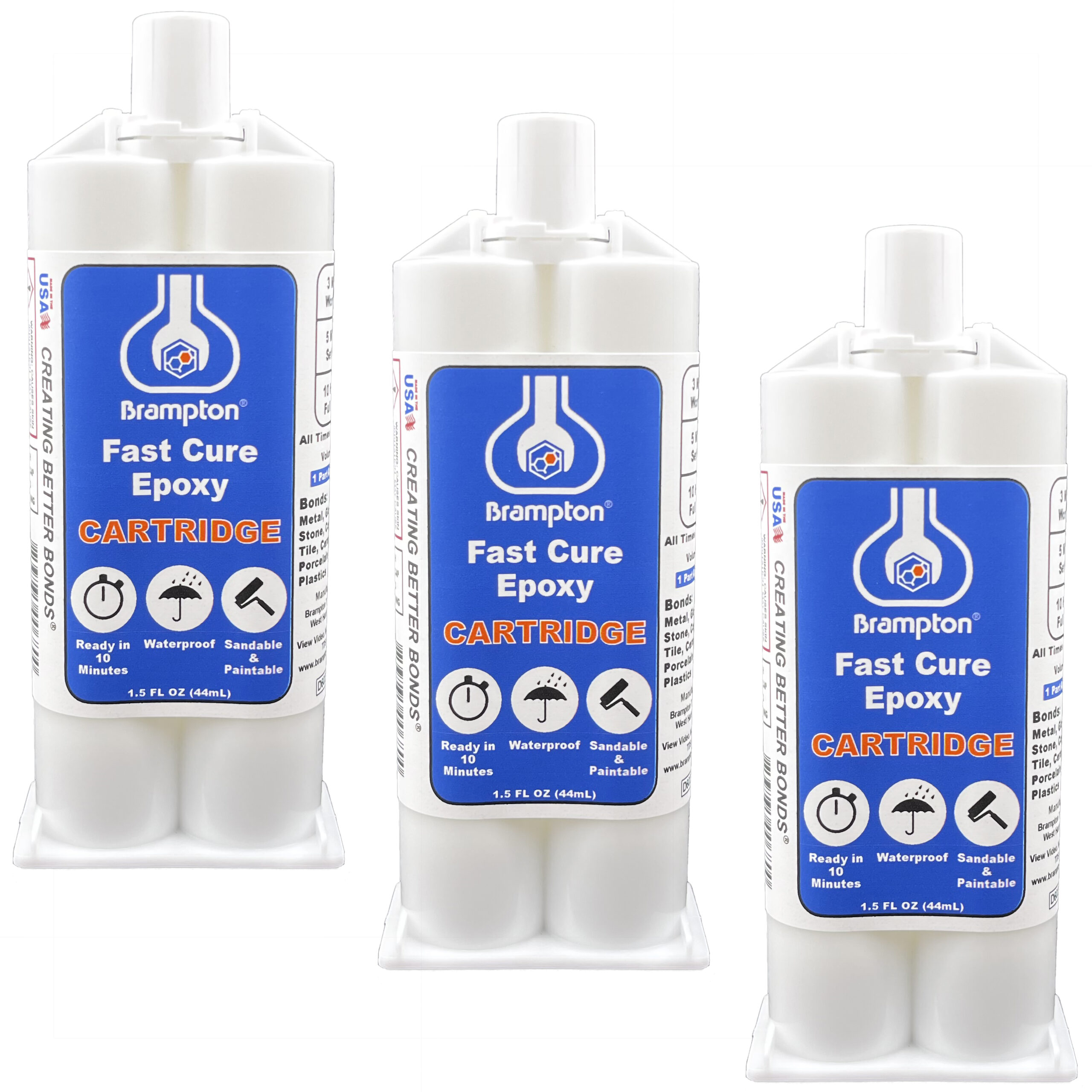 Fast Cure Epoxy Cartridge Bundle - Brampton Technology