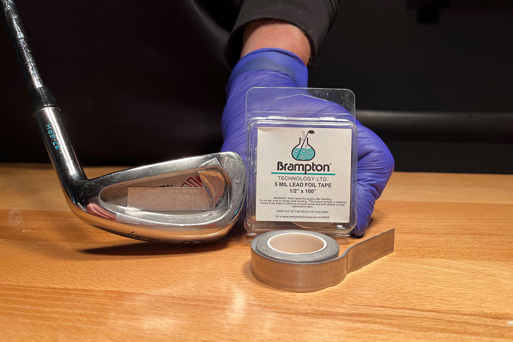 How To Use Lead Tape On Golf Clubs The Right Way - Brampton Technology